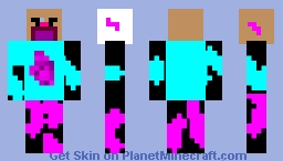 pink steve Minecraft Skin