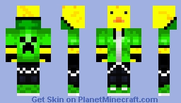 Duck wearing clothes Minecraft Skin