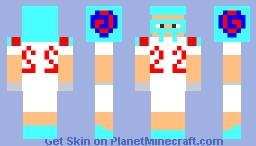 white american jersey Minecraft Skin