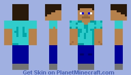 Steve V2 Minecraft Skin