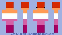 𝖜𝖆𝖑𝖐𝖎𝖓𝖌 𝖑𝖊𝖘𝖇𝖎𝖆𝖓 𝖋𝖑𝖆𝖌 Minecraft Skin