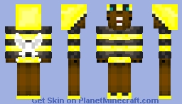 spifey the bee Minecraft Skin