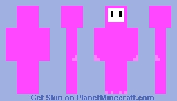 Fall Guys Pink one Minecraft Skin