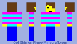 frisk Minecraft Skin
