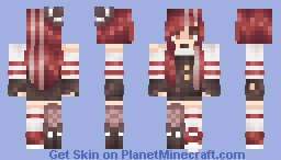 Lady in Red Minecraft Skin