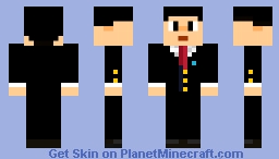 Suit Blockhead Minecraft Skin