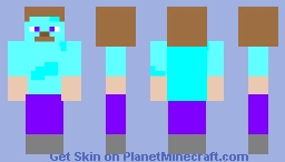 Simple Steve Minecraft Skin