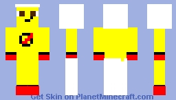 reverse flash Minecraft Skin