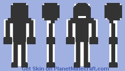 Mr. Game & Watch Minecraft Skin