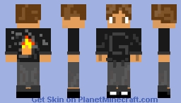 Brown Hair Male Minecraft Skin