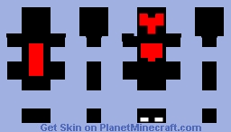 Black Armor Minecraft Skin