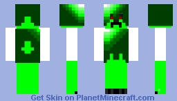 CREEPER WITH ARMOR 1 Minecraft Skin