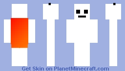 red to orange Minecraft Skin