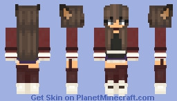 Cat Woman Minecraft Skin