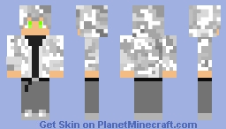 Hoodie boty Minecraft Skin
