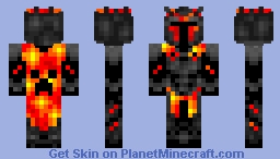 fire king Minecraft Skin