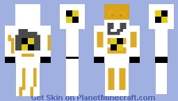 a space radiation suit Minecraft Skin