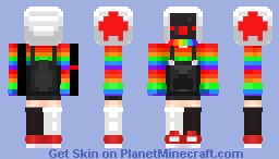 Strawberry Leaf Minecraft Skin