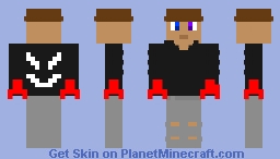 Vehat Skin by sqdtea (Venom + Hat Skin ) Minecraft Skin