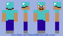fake helmet Minecraft Skin