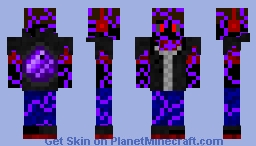 Fully Corrupt Raider Minecraft Skin