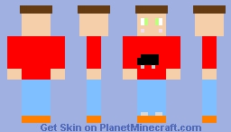 back 2 school boy Minecraft Skin