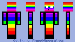 Pride month Minecraft Skin