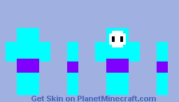 Fall Guy Steve Minecraft Skin