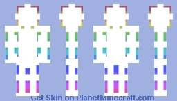 Rainbow Minecraft Skin