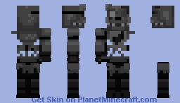 Final Nights 4| Burnt Foxy Minecraft Skin