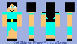 Sea Dress Minecraft Skin