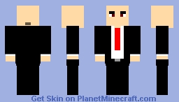 Hitman (47) Minecraft Skin