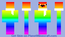 Derpy Rainbow Minecraft Skin
