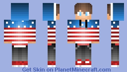 American boyy Minecraft Skin