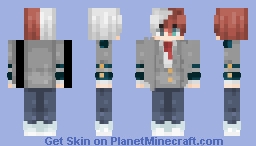 todoroki Minecraft Skin