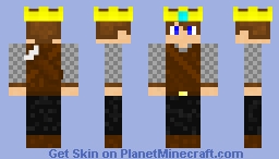 King Skin Minecraft Skin