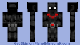 Batman Beyond Minecraft Skin