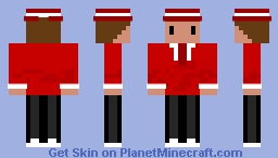 red suit Minecraft Skin