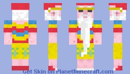 Merlin - Bermuda - The Sword in the Stone (1963) Minecraft Skin