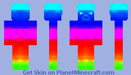 Reverse steve RQ Minecraft Skin