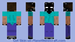 Void Steve Minecraft Skin