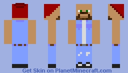 motorcycle mechanic Minecraft Skin
