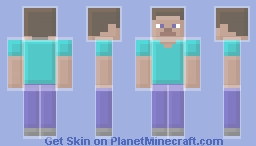 Ghost Steve Minecraft Skin