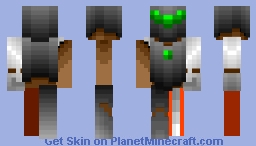 Steve in space armor Minecraft Skin