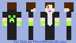 Creeper jacket Minecraft Skin