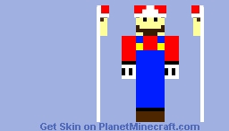 paper mario Minecraft Skin