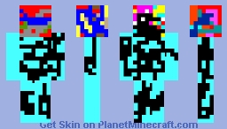 WARNING I WILL KILL YOU Minecraft Skin