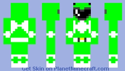 green ranger Minecraft Skin