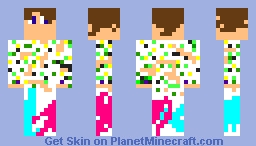 Boy mee Minecraft Skin