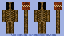 Siren Head Minecraft Skin